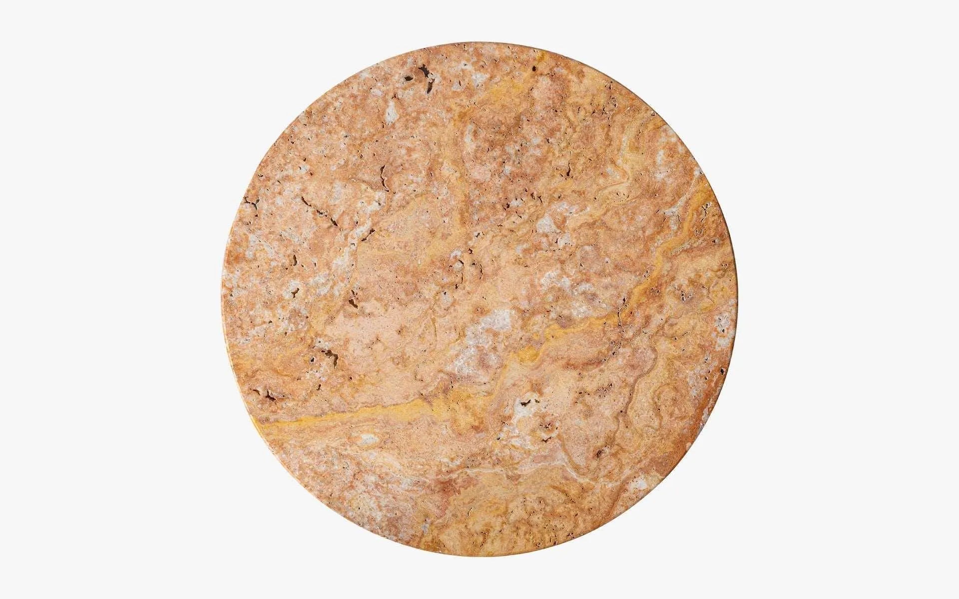 Basic Side Table Limited Edition Golden Traverten - lagu