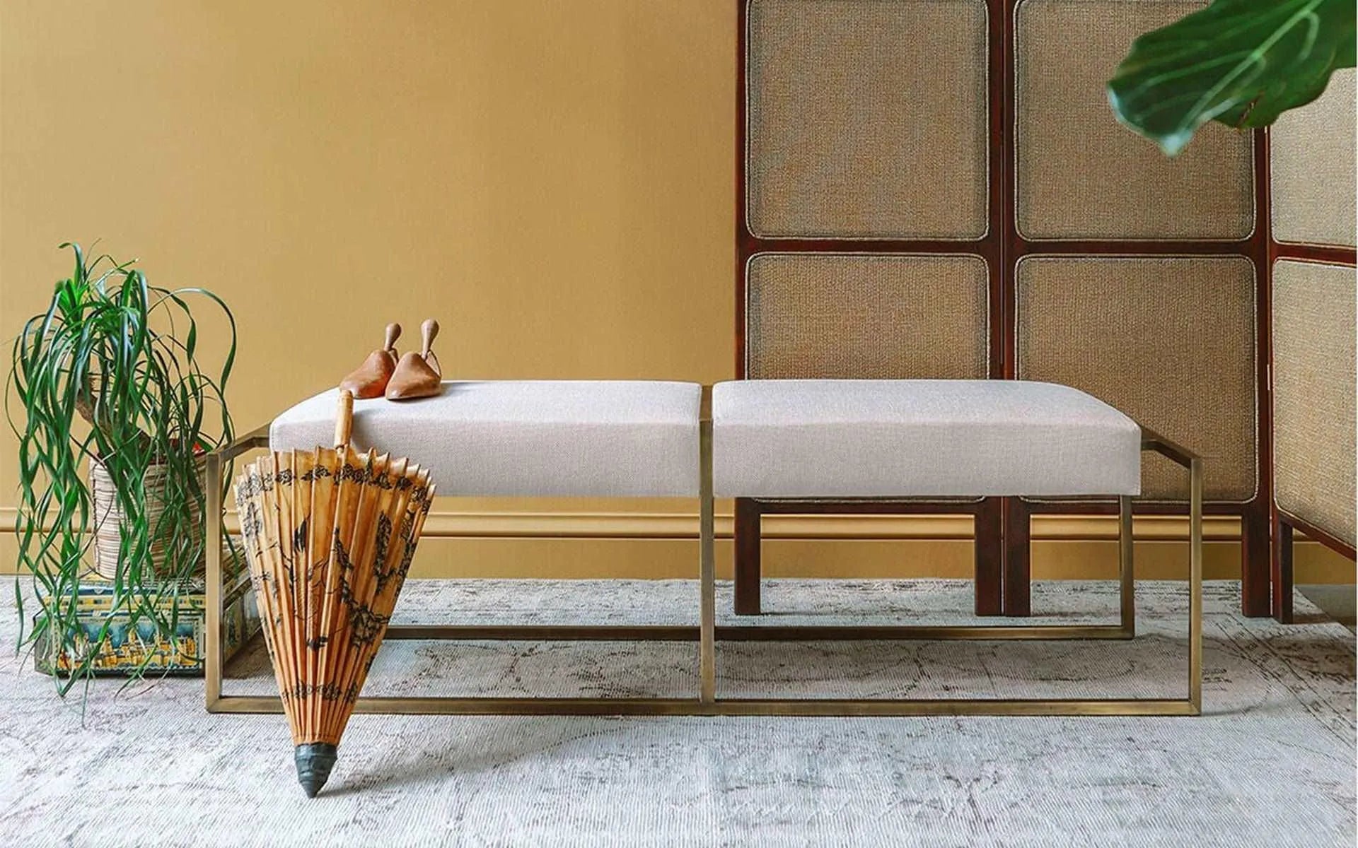 Famed Long Bench Beige - lagu
